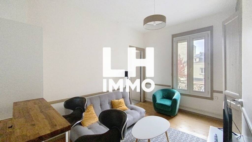 Appartement à louer T2/F2 45 m² 520 € Eure Le Havre (76600)