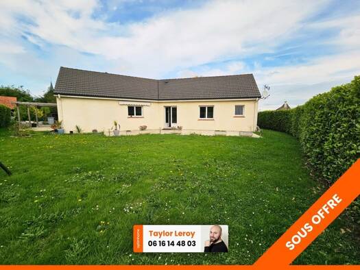 1 annonce maisons de plain-pied à vendre Héberville 76740 à partir de ...